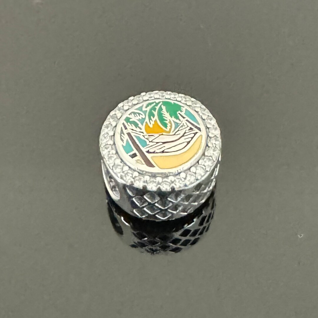 Pandora Charms| Pandora Bahamas Beach Exclusive Bead Charm | Original ...
