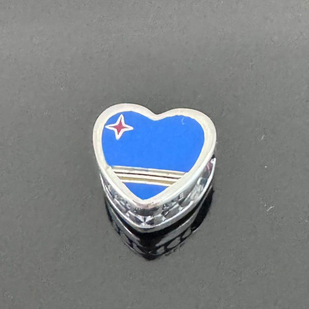 Pandora ARUBA Flag Exclusive Charm | Authentic Pandora Charm for ...