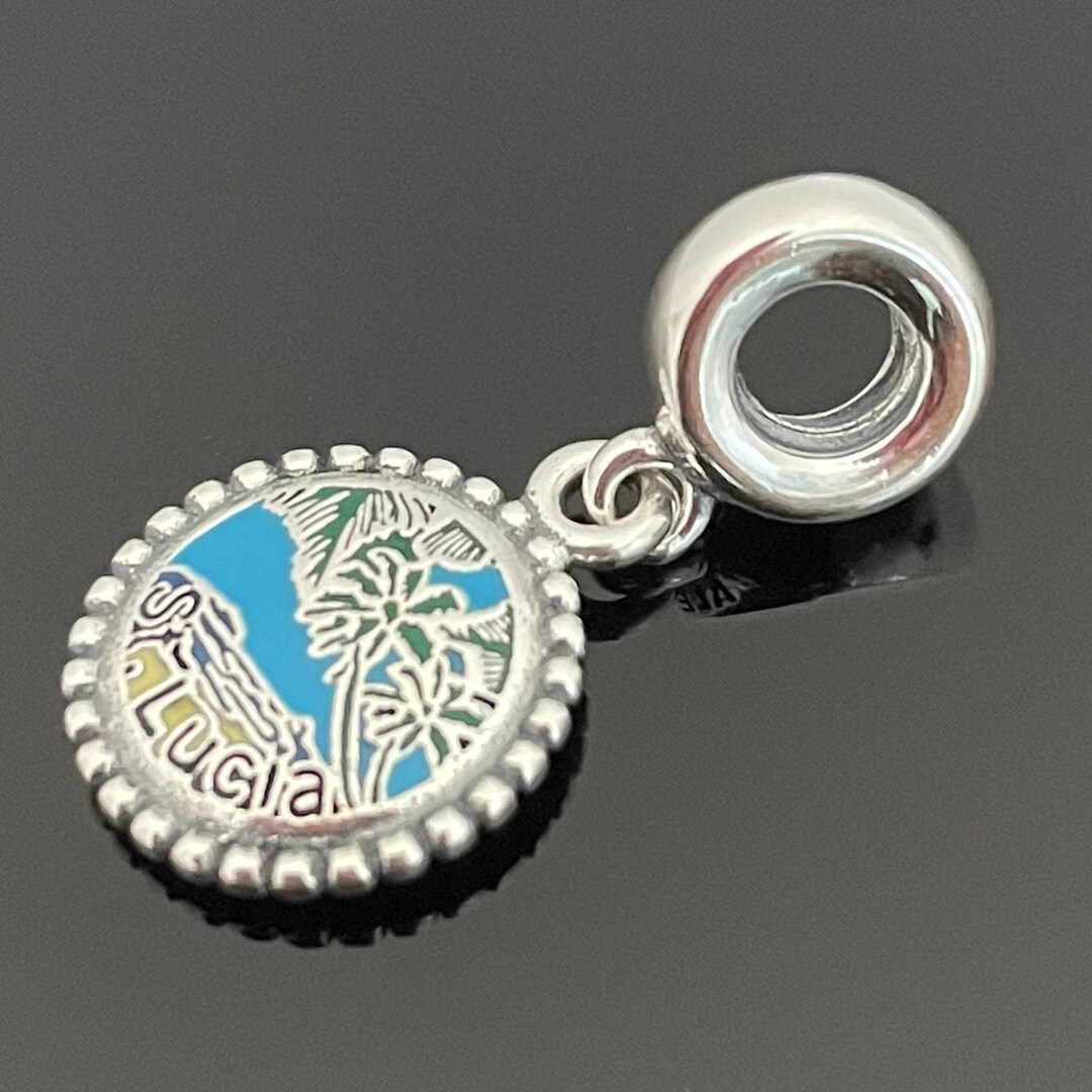 Pandora Saint Lucia Beach Exclusive Dangle Charm 925 Jewelry Women ...
