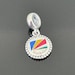 Original Authentic Pandora Charm |pandora Seychelles Flag Dangle Charm ...