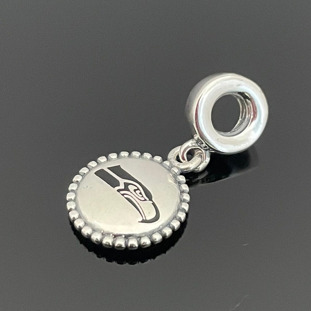 Pandora Seattle Seahawks Charm Dangle Charm | Authentic 925 Jewelry ...