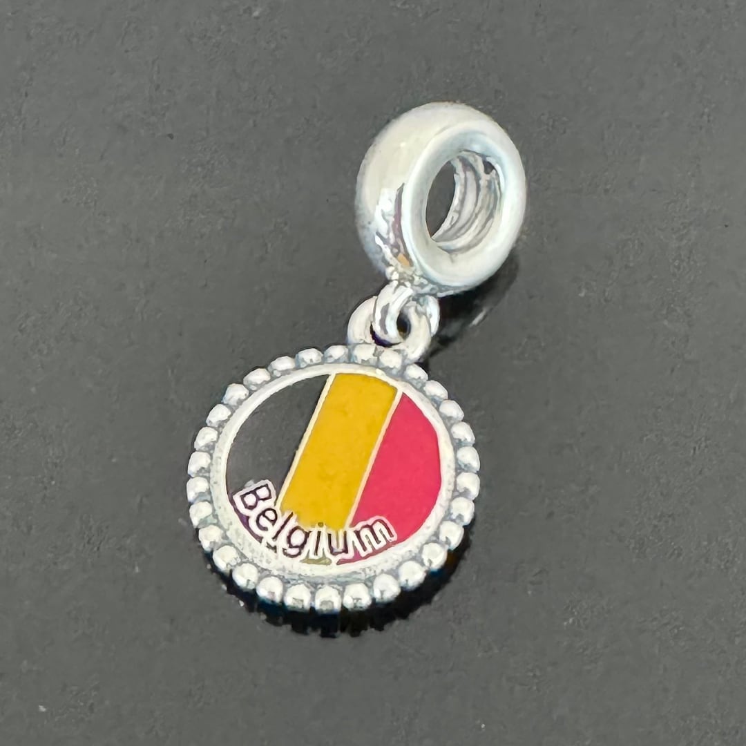 Pandora Belgium Flag Dangle Charm | 925 Jewelry | Women Jewelry ...