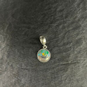Pandora Engraved Bahamas Color Beach Coconut Trees Exclusive Charm ...