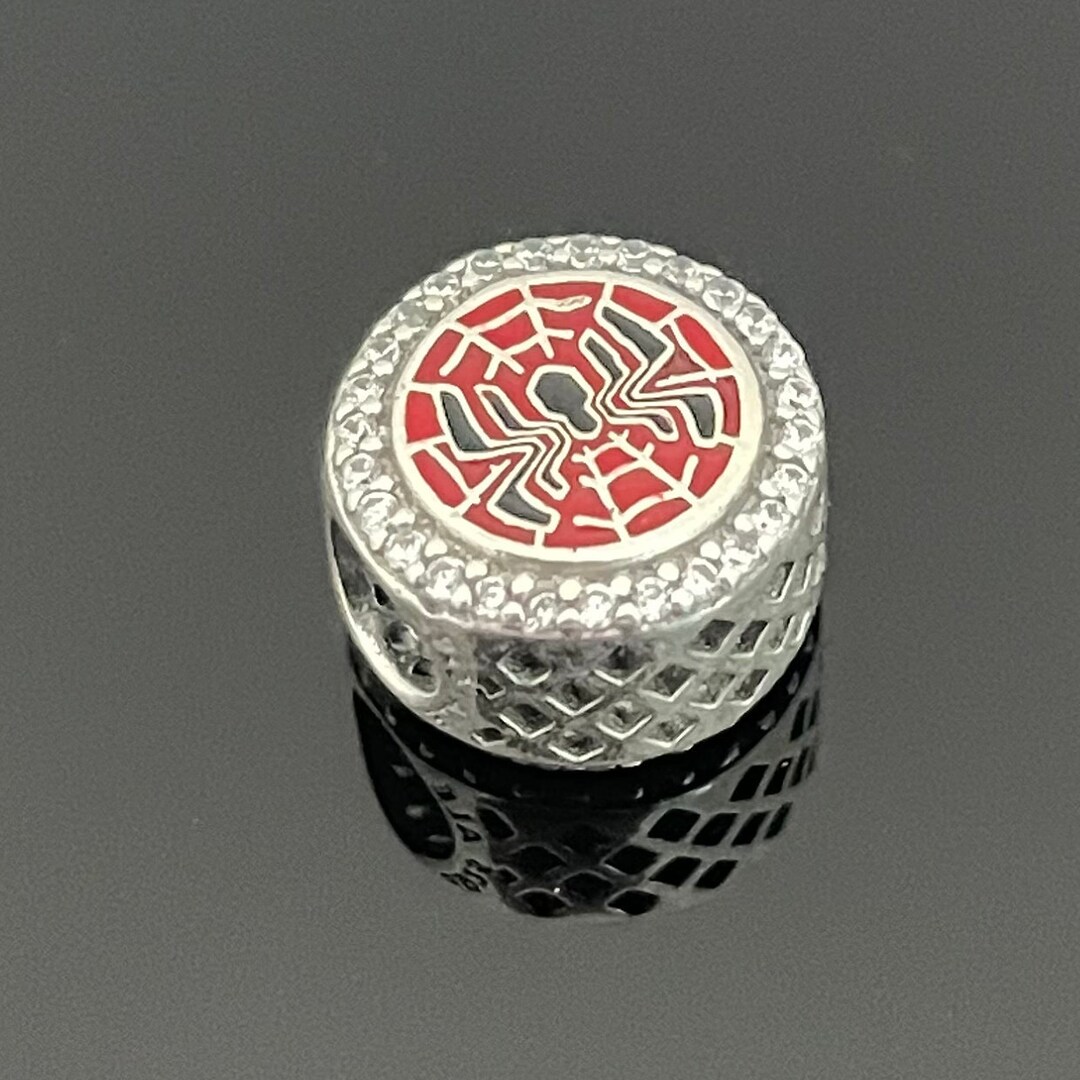 Pandora Logo and Spider-man W.e.b.charm Adventure Collection Pendant ...