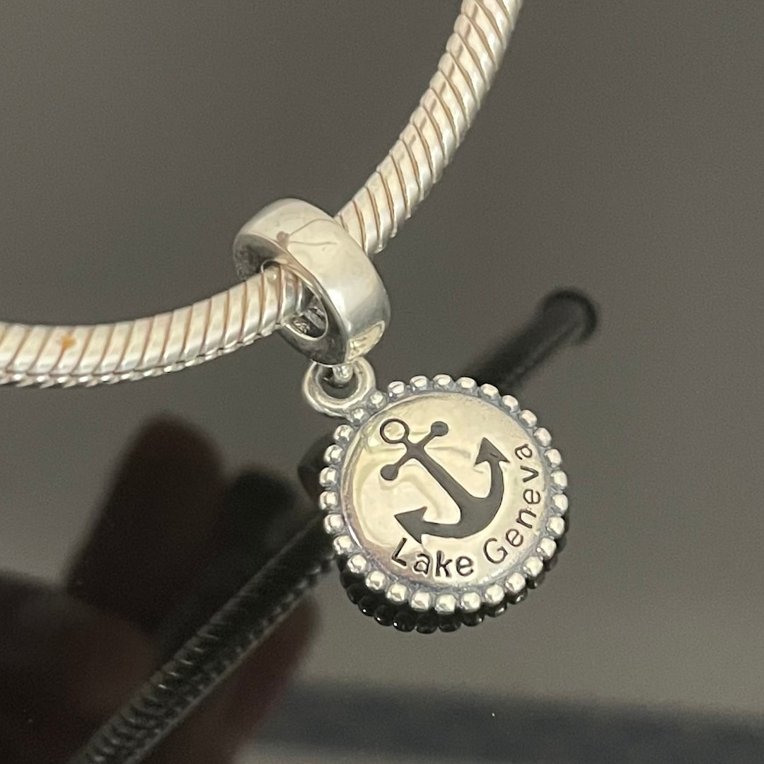 Authentic Pandora Charms |pandora Lake Geneva Exclusive Charm | 925 ...