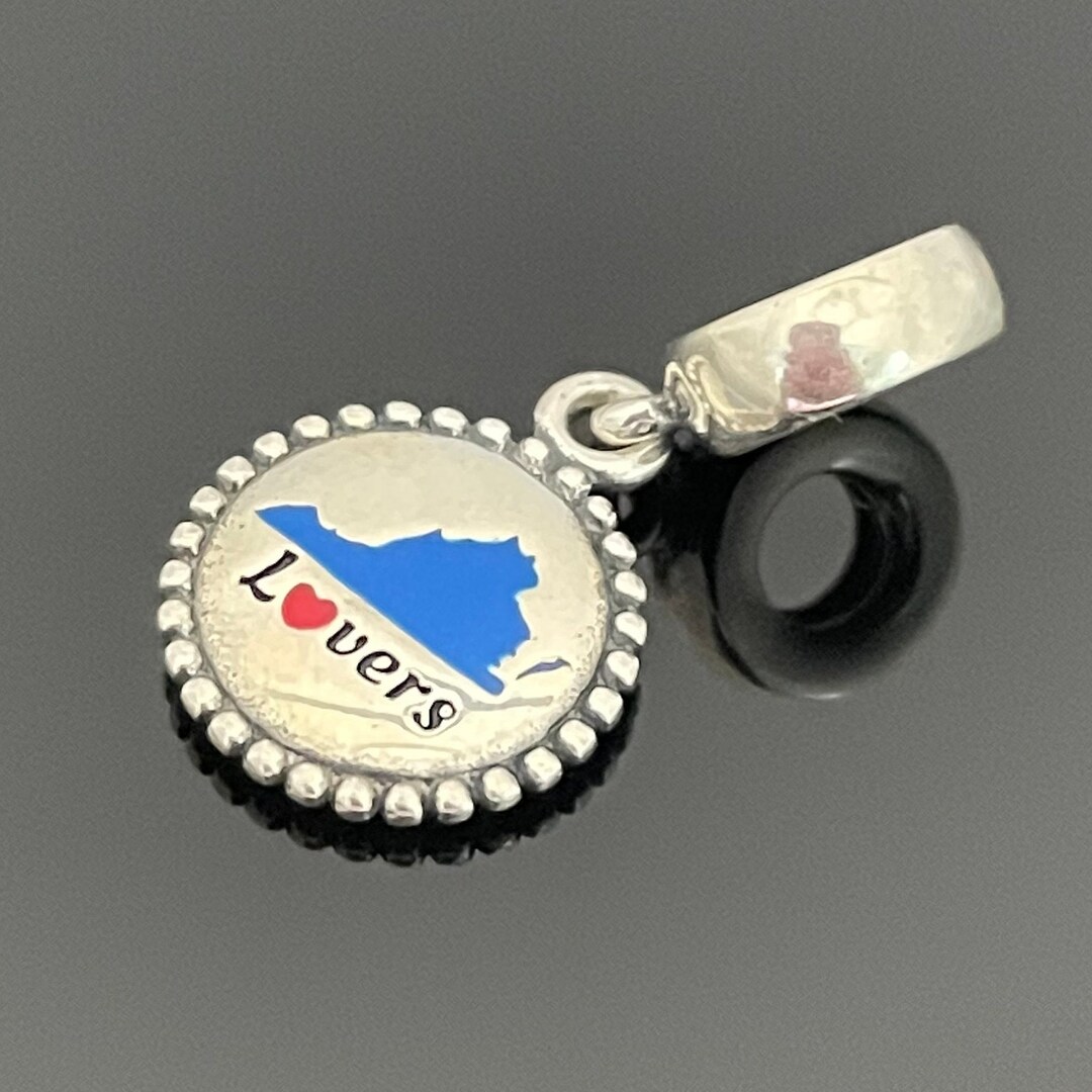 Pandora Virginia Lovers USA Travel Destination Dangle Charm Pendant ...
