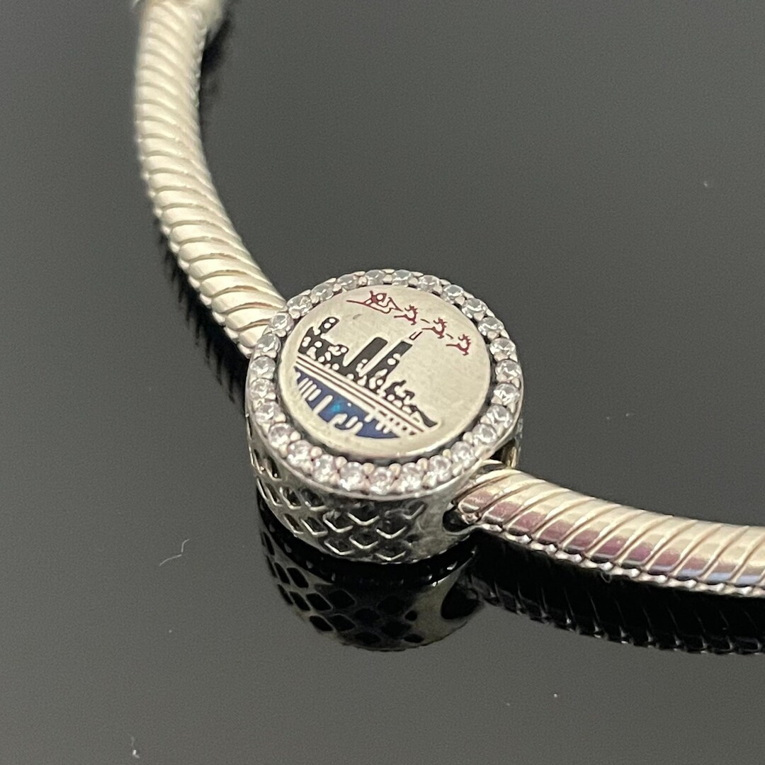 Authentic Pandora Charm | Pandora Greetings Farm Chicago Charm | Charm ...