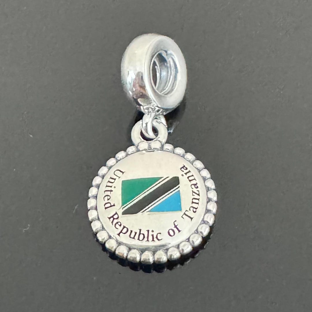 Original Authentic Pandora Charm |pandora United Republic of Tanzania ...