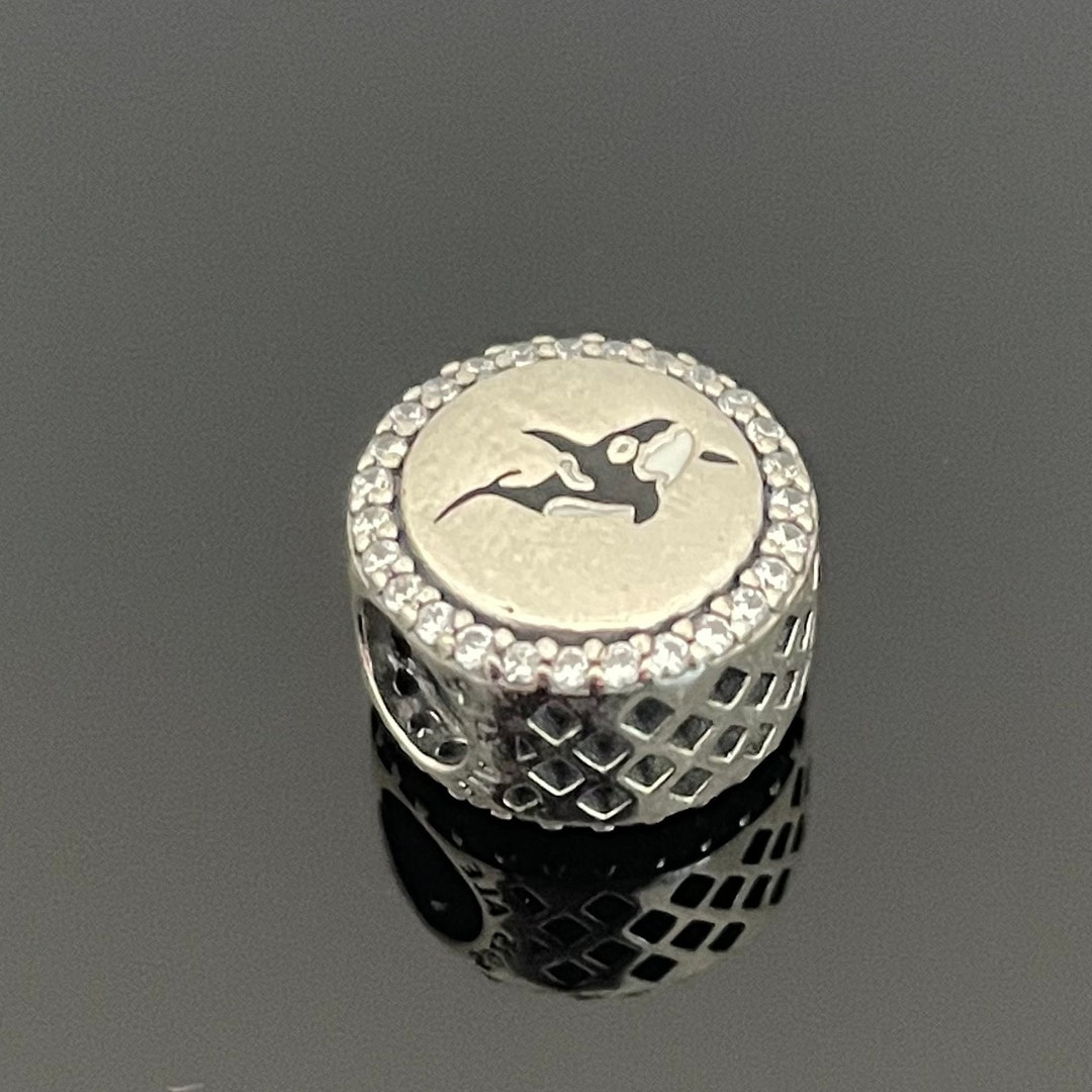 Pandora Victania Killer Whale Sea Dangle Charm Travel Pendant |925 ...