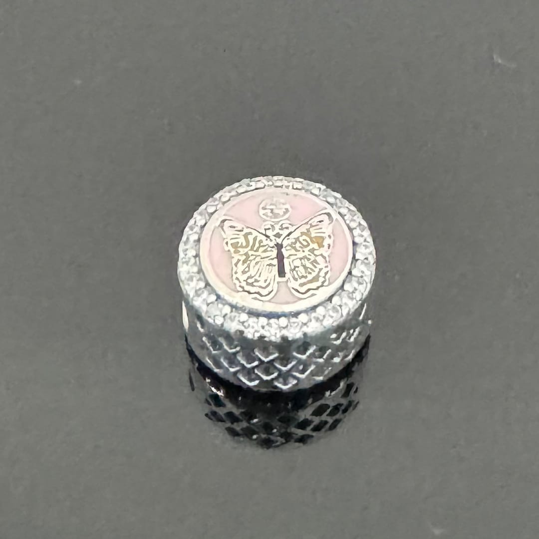 A Real Pandora |pandora Smoky Mountain Charm Bead Charm |charm for ...