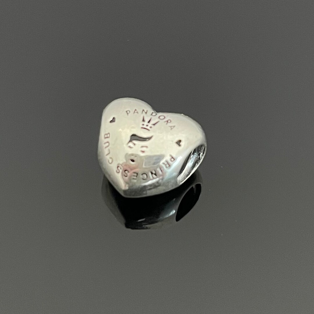 Pandora Queen Heart Sterling Silver Charm | Charm for Bracelet and ...