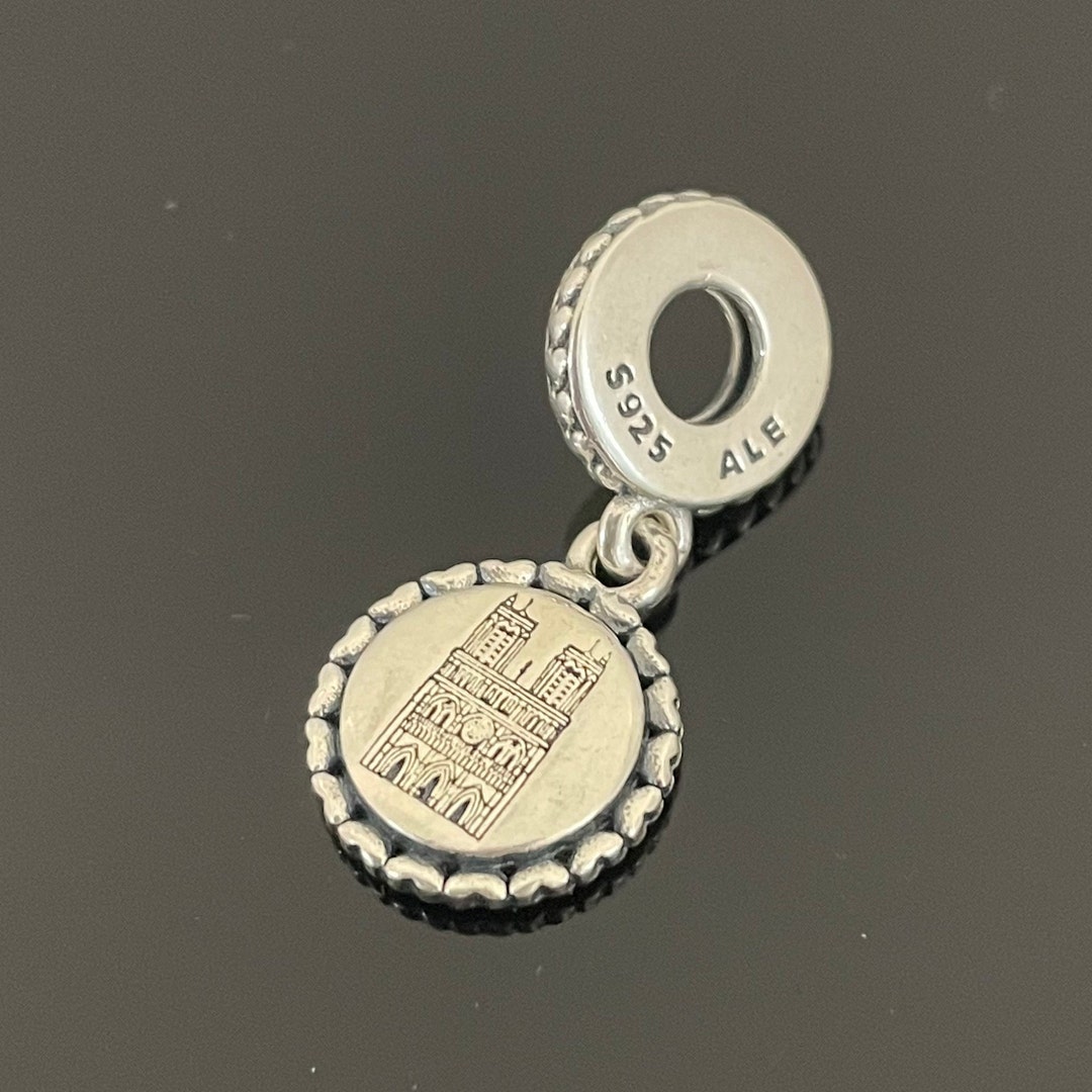 Genuine Pandora Brand Charm | Pandora Paris Charm Notre Charm Dame ...