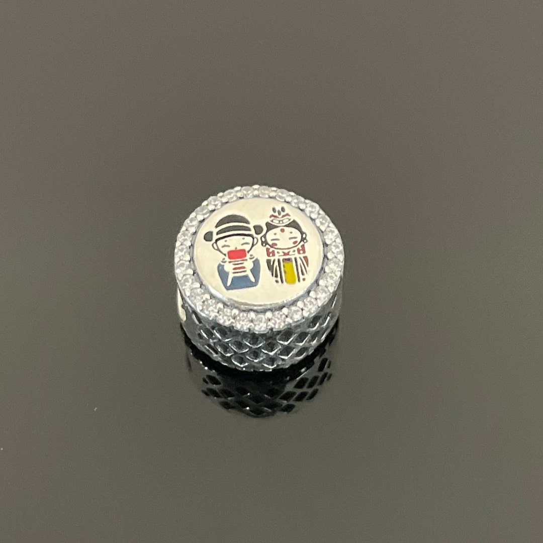 Authentic Pandora | Pandora Korea Marry Couple Bead Charm | Pandora Beach Charm for Bracelets ...