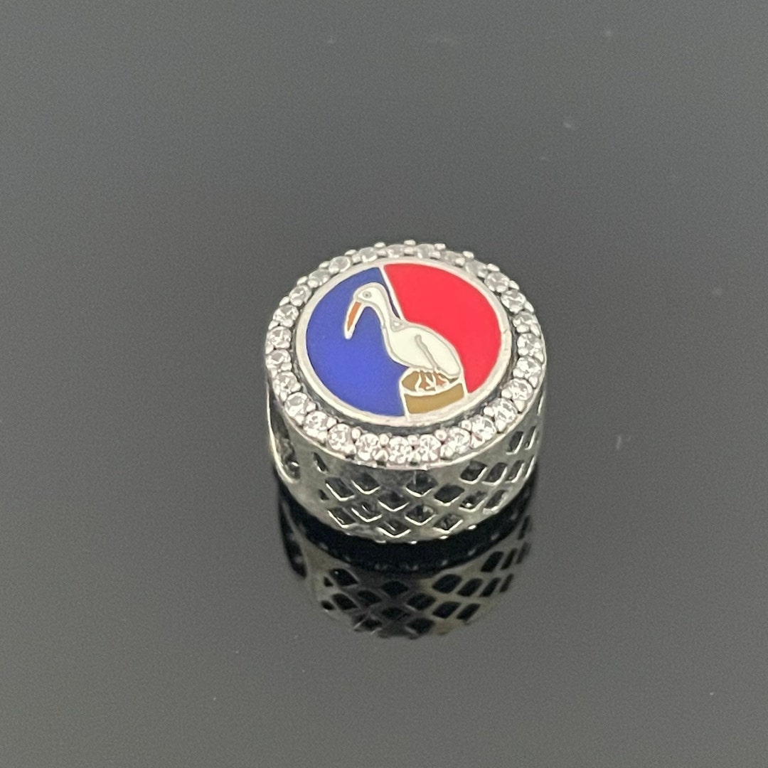 Charm de pelícano de San Martín de Pandora en plata de ley 925/ Charm ...