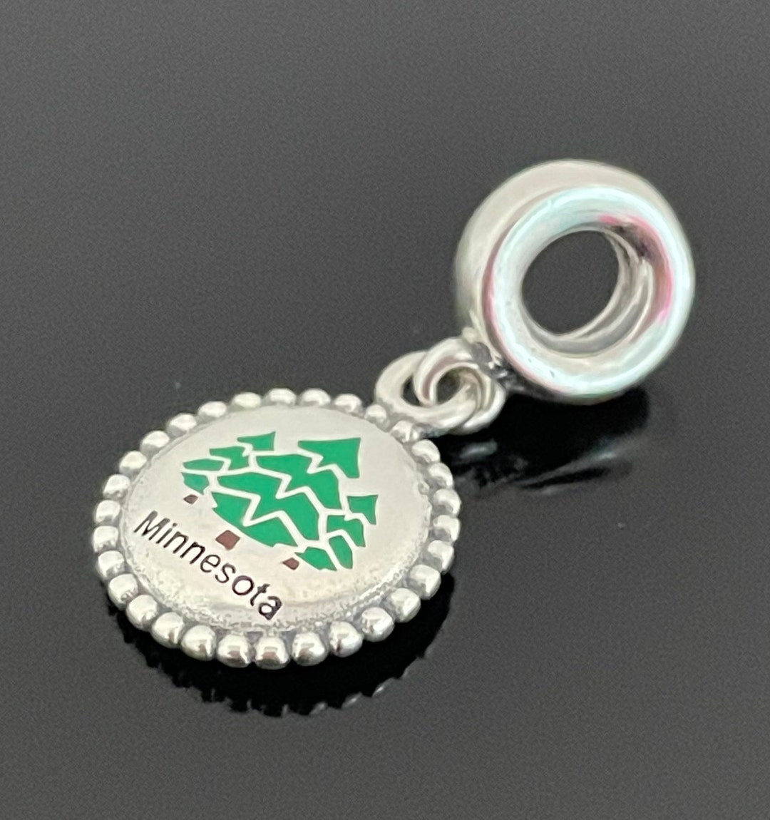Authentic Retired Pandora Minnesota Dangle Charm - Etsy