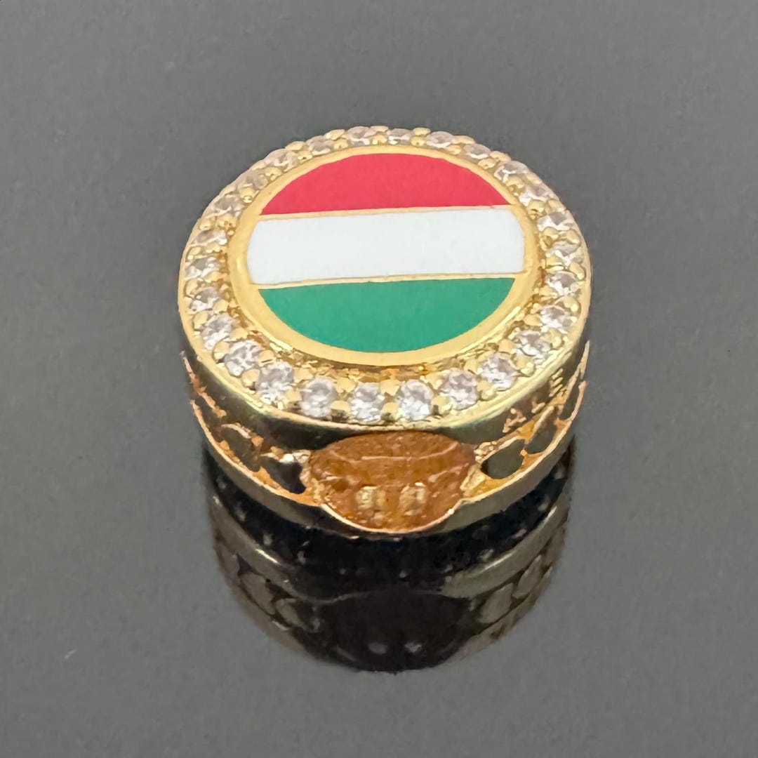 Gold Pandora ITALY Flag Charm - Genuine Pandora Travel Bead - Etsy