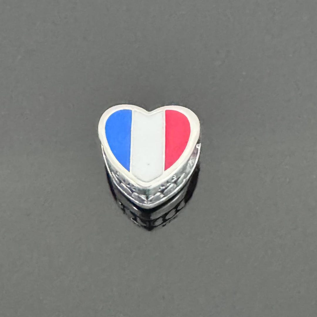 Pandora Reunion Flag Exclusive Heart Charm | Authentic Pandora Charm ...