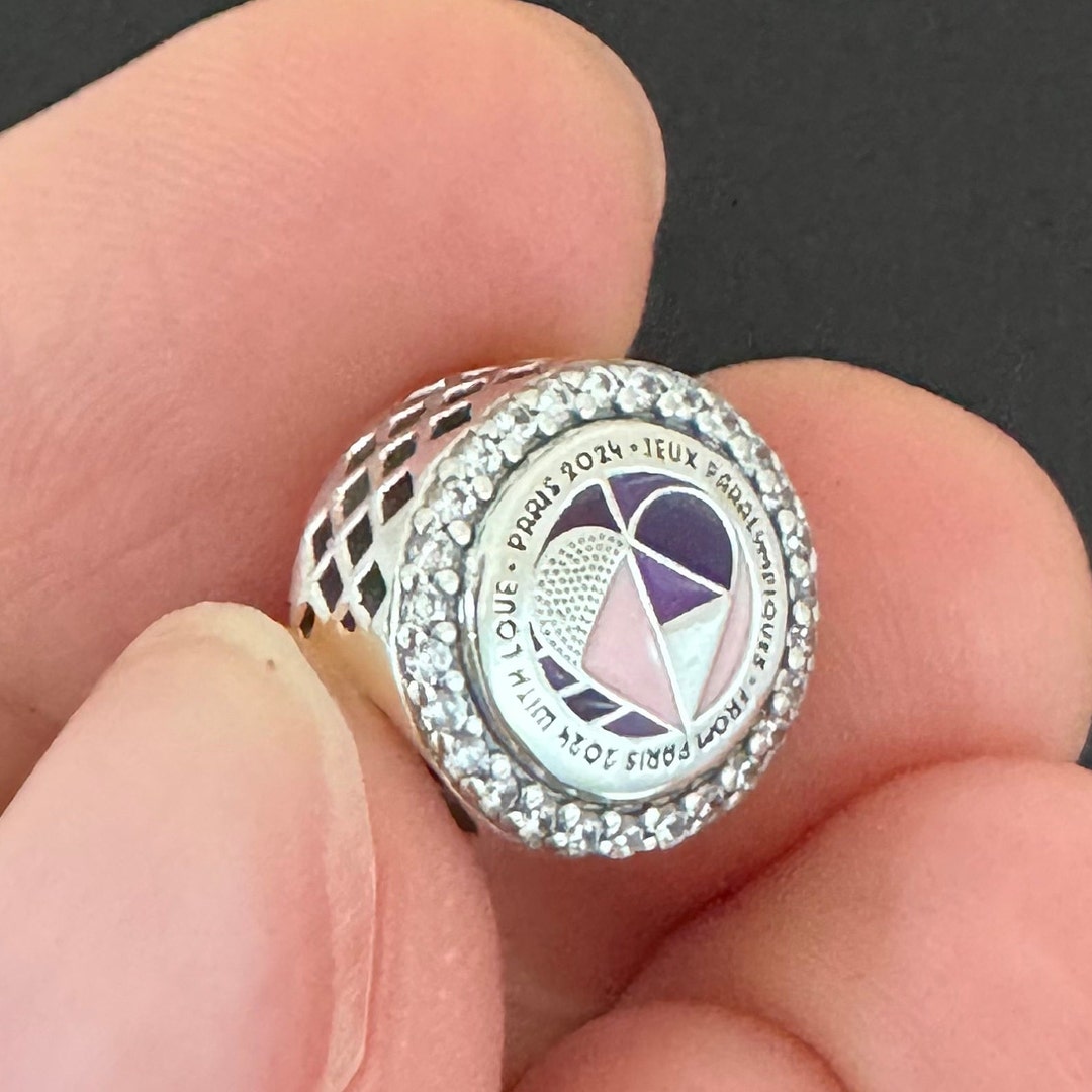 A Real Pandora |pandora 2024 With Love PARIS Bead Travel Charm |charm ...