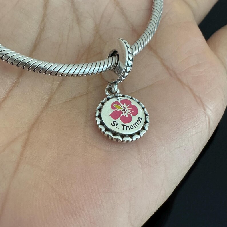 Original Pandora St.thomas Dangle Charm |authentic Pandora Pendant - Etsy