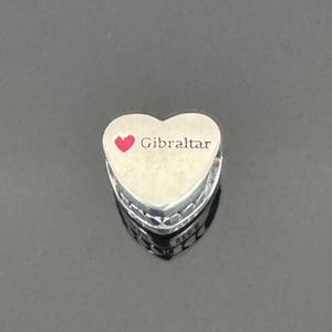 Pandora Gibraltar Flag Exclusive Heart Charm | Authentic Pandora Charm ...
