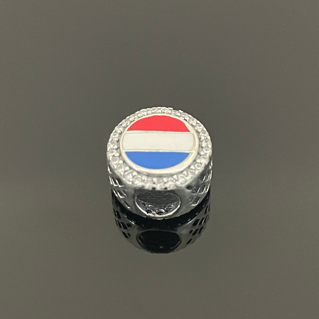 Authentic Pandora | Pandora France Flag Bead Charm | Pandora Beach ...