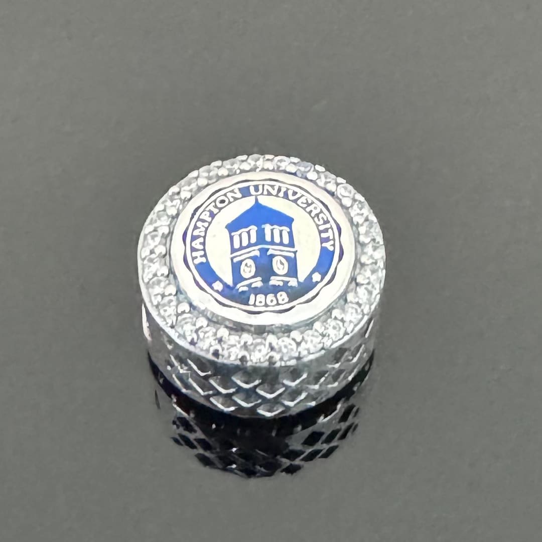 A Genuine Pandora Hampton University 1868 Bead Charm |charm for Pandora ...