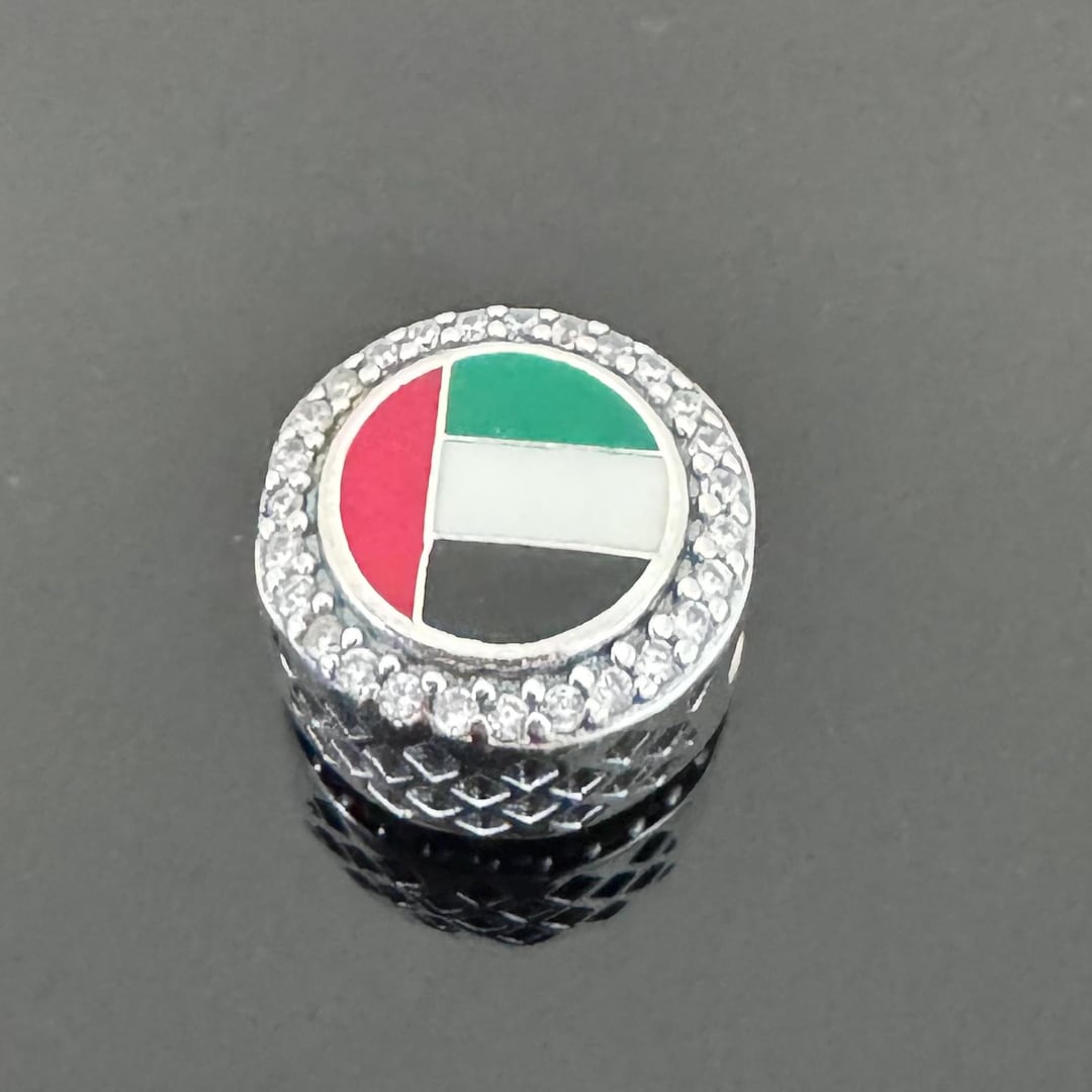 Pandora the United Arab Emirates Flag Bead Charm|925 Sterling Silver ...