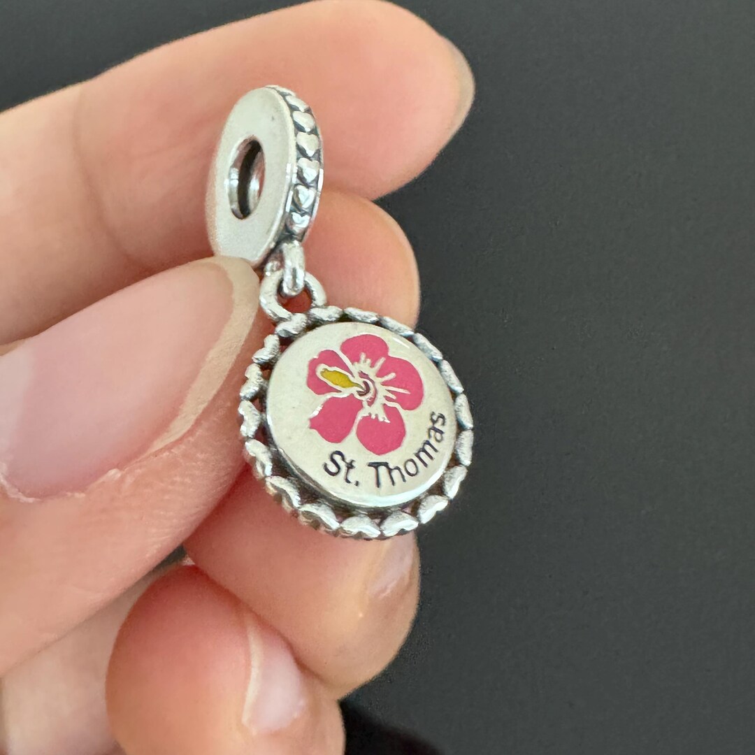 Original Pandora St.thomas Dangle Charm |authentic Pandora Pendant - Etsy