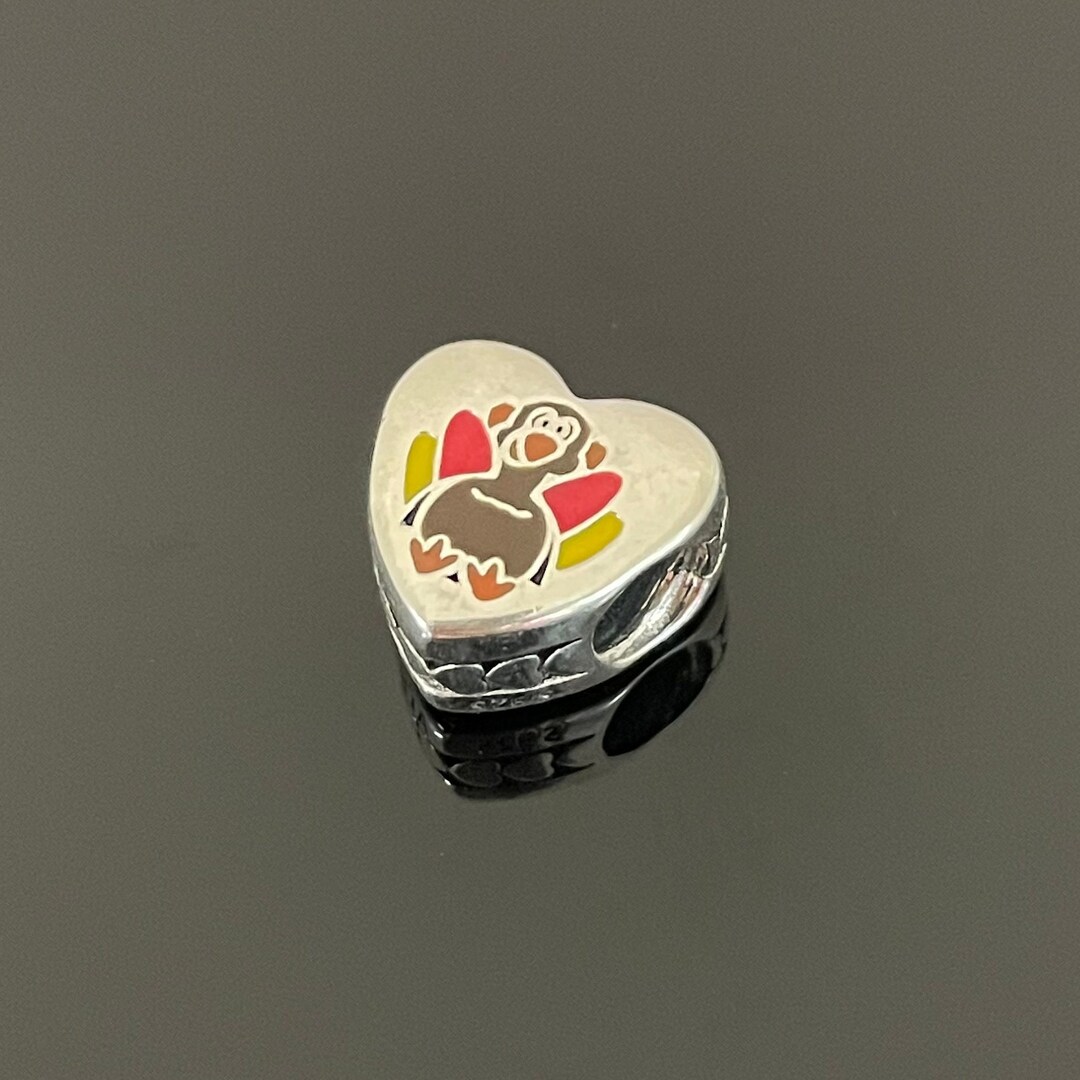 Pandora Thankful for You Turkey Charm |authentic Pandora Charm for ...