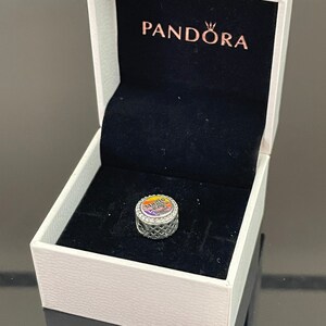 Pandora 100 Years of Wonder Magic Key Popcorn Bucket Charm Bead Charm ...