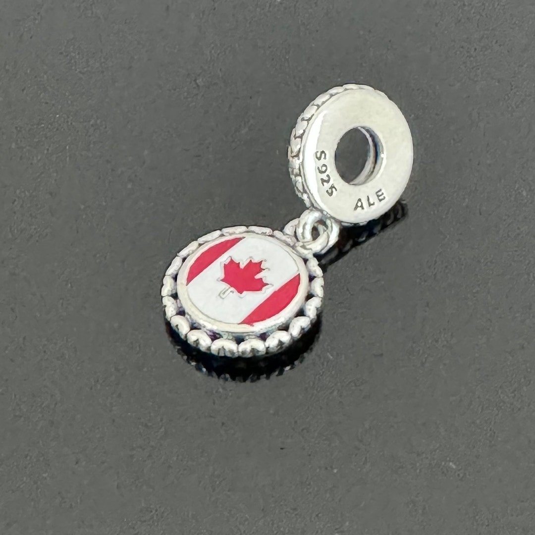 Pandora Canada Flag Travel Dangle Charm|women Jewelry |travel Charms ...