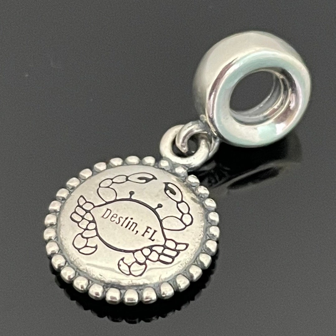 Pandora Florida Exclusive Destiny Crab Dangle Charm | Charm for Pandora ...