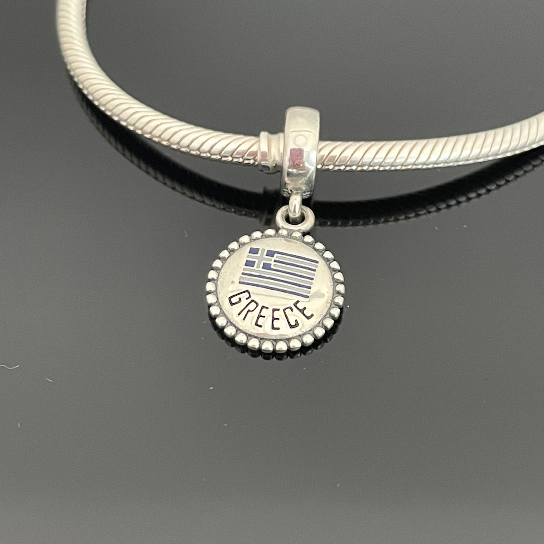 Pandora Greece Flag Dangle Charm | 925 Jewelry | Women Jewelry | Charms ...