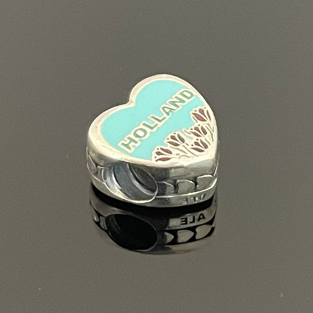 Pandora Holland Exclusive Charm | Pandora Heart Charm for Bracelets ...
