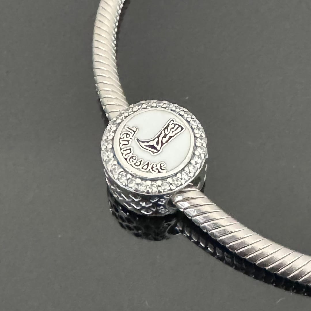 A Real Pandora |pandora Nashville Tennessee Guitar Bead Charm |charm ...