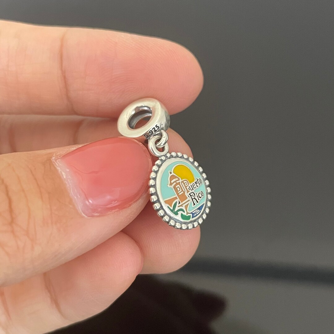 Pandora Puerto Rico Charm| 925 Jewelry | Women Jewelry | Charms for ...