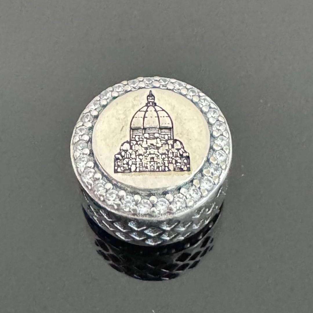 Authentic Pandora FIRENZE Bead Charm|charm for Pandora Travel Bracelet ...