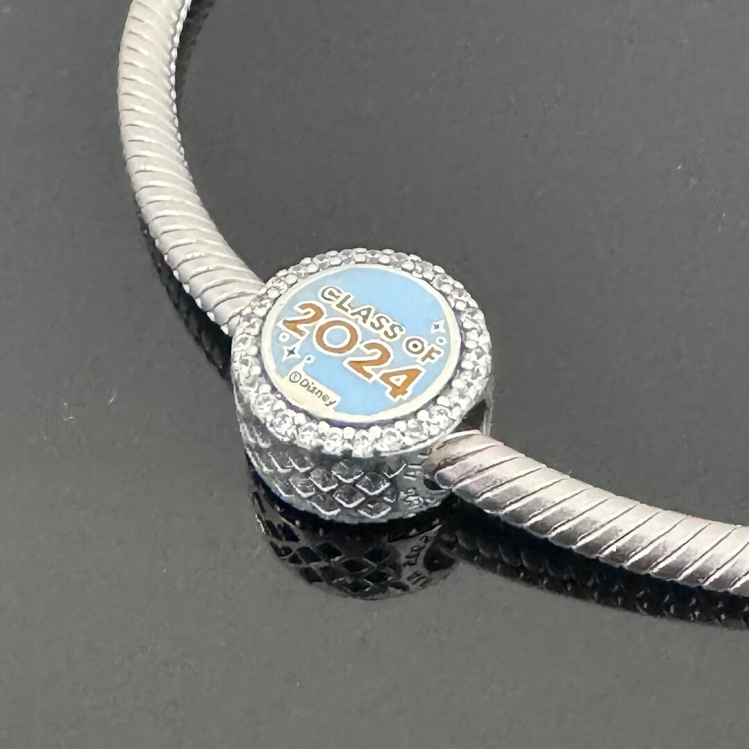 A Actual Pandora | Gift for Graduation| Pandora Graduate Class of 2024 Bead Charm |S 925 Charm ...