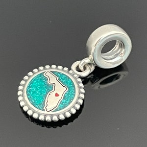 Pandora HOME Florida Map Exclusive Dangle Charm |925 Jewelry | Women ...