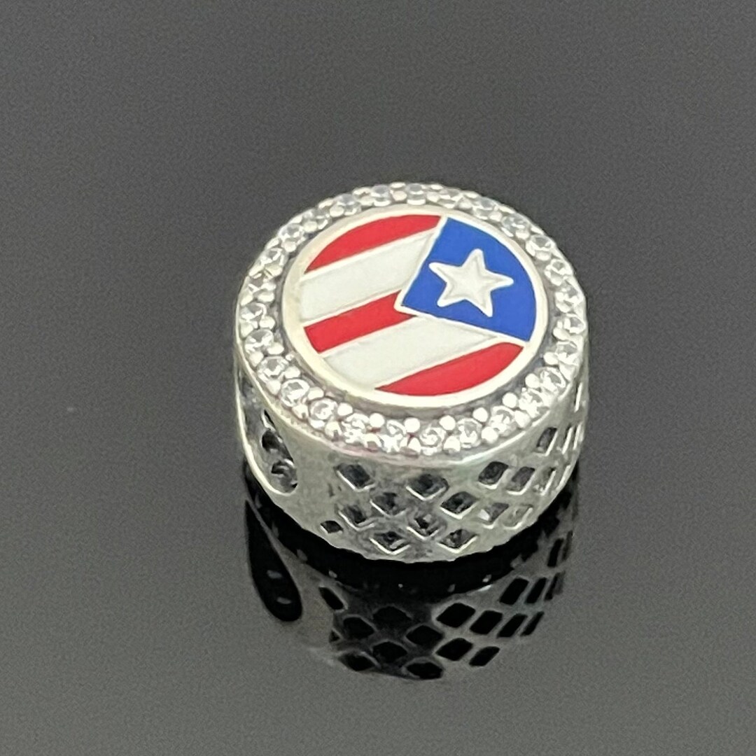 Pandora Puerto Rico Flag Exclusive Dangle Charm Old San Juan Puerto ...