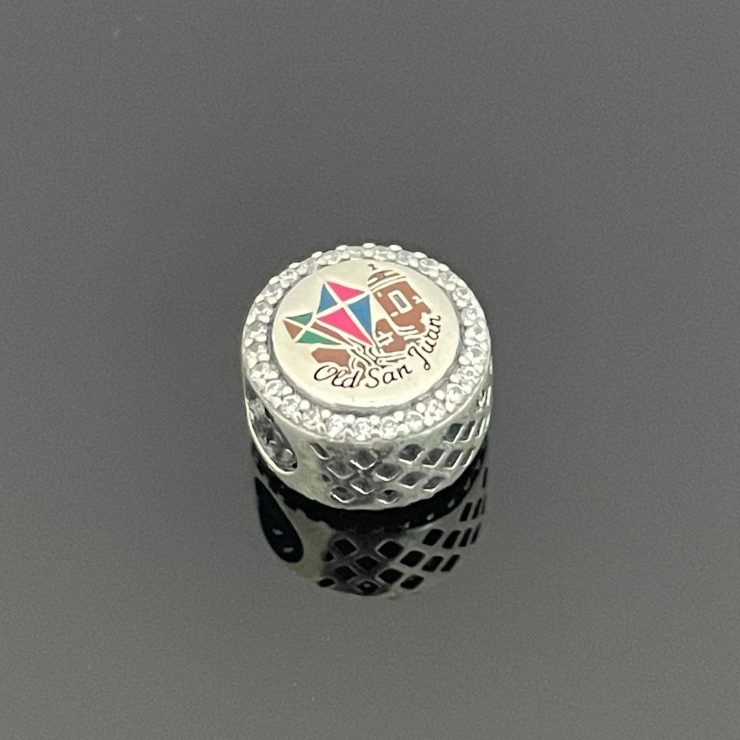 Pandora Puerto Rico Flag Exclusive Dangle Charm Old San Juan Puerto ...