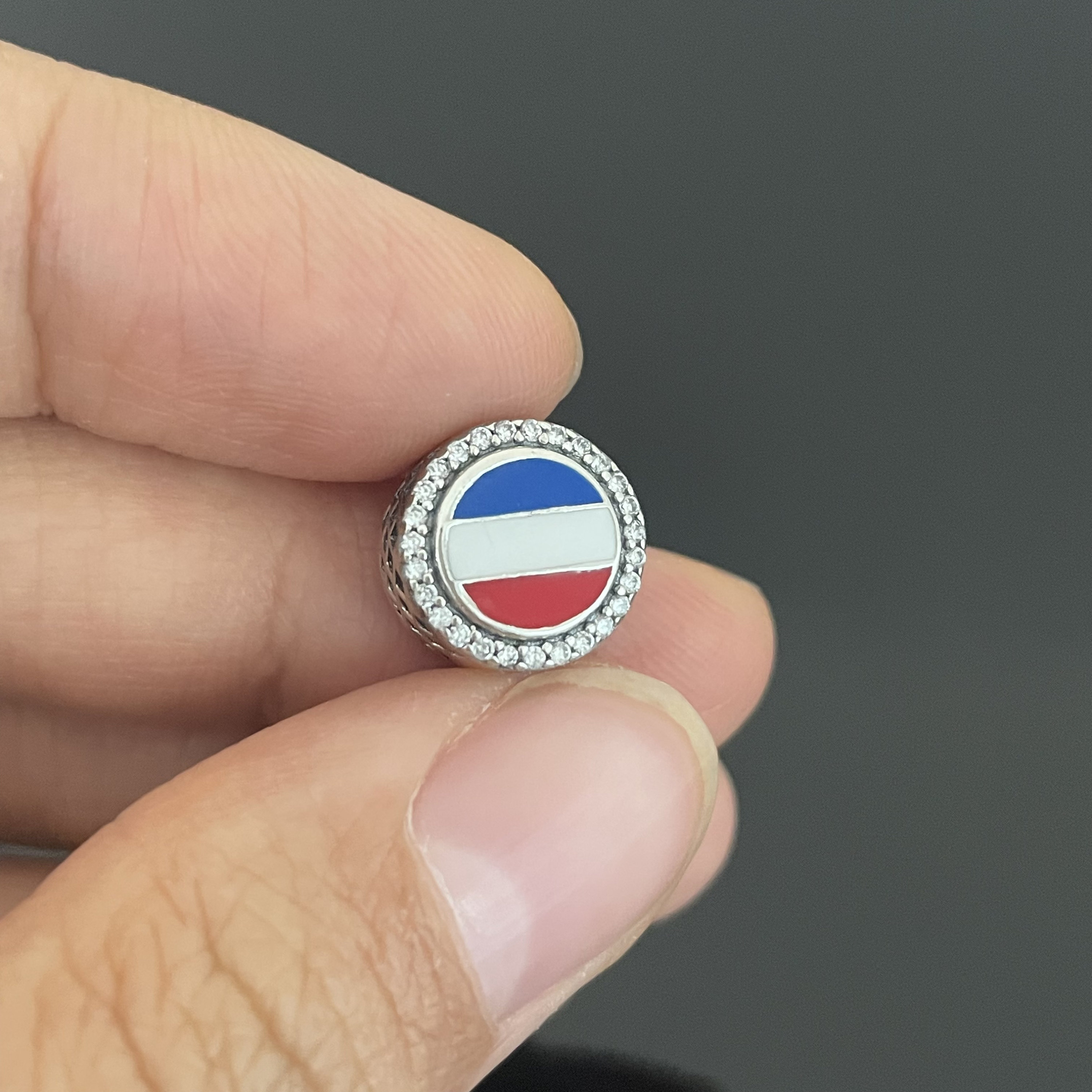 Authentic Pandora | Pandora France Flag Bead Charm | Pandora Beach ...