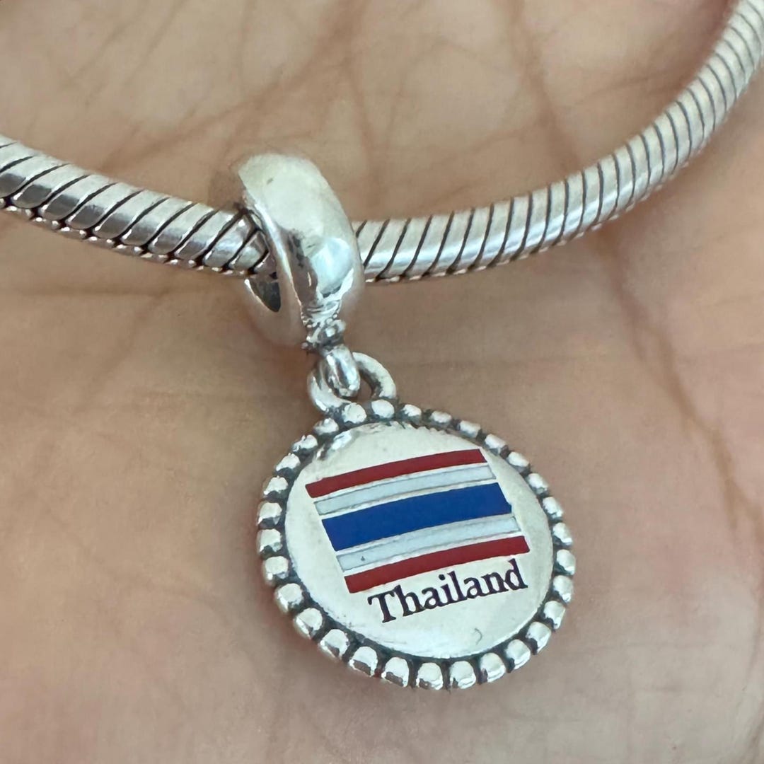 Original Pandora S 925 Thailand Flag Exclusive Pendent |authentic ...