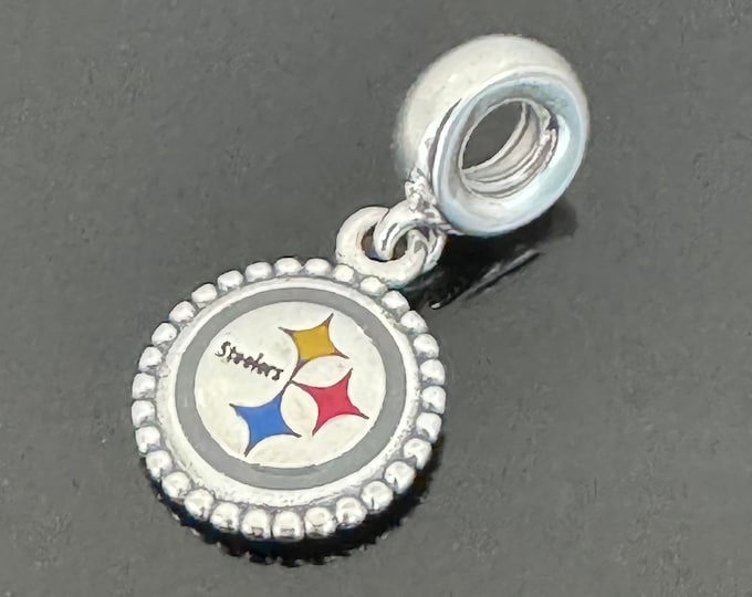Pandora Brand Charm |pandora Steelers Dangle Charm| Pandora Charm|s 925 ...