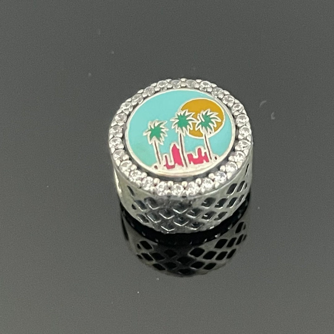 Pandora Miami Beach Bead Charm | Charm for Bracelet and Necklace | Gift ...