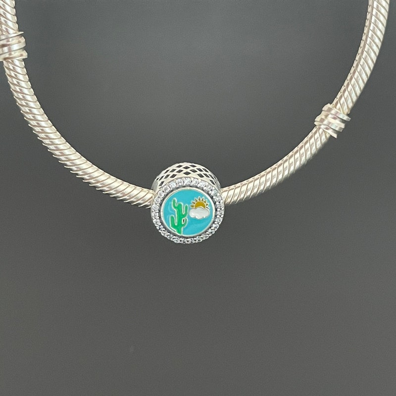 Pandora Blue Charms - Etsy