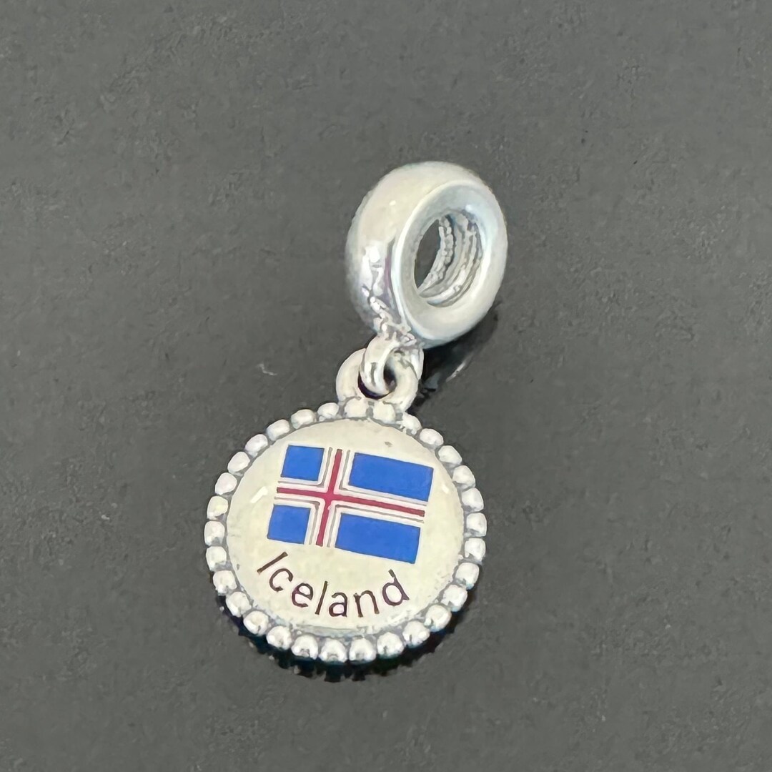 Pandora Iceland Flag Dangle Charm | 925 Jewelry | Women Jewelry ...
