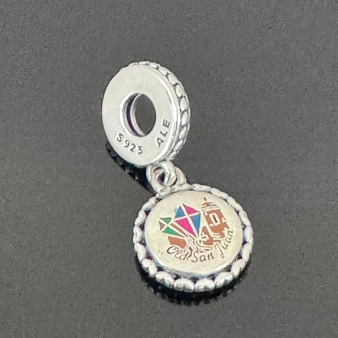 Pandora Puerto Rico Flag Dangle Charm|women Jewelry |old San Juan ...