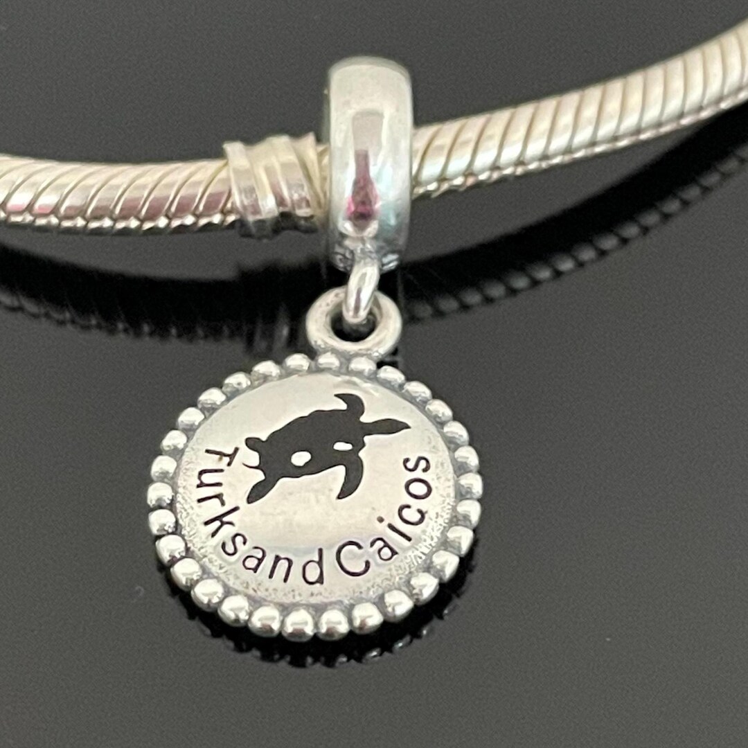 New Authentic Pandora Turks and Caicos Dangle Charms | Personalized ...