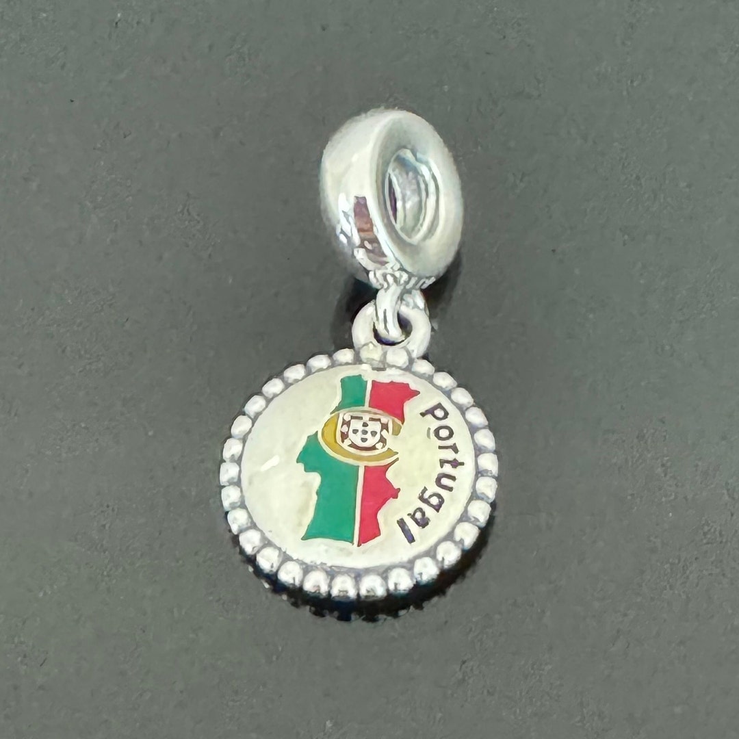 Pandora Portugal Map Dangle Charm |pandora Charm| Pandora Charm|s 925 ...
